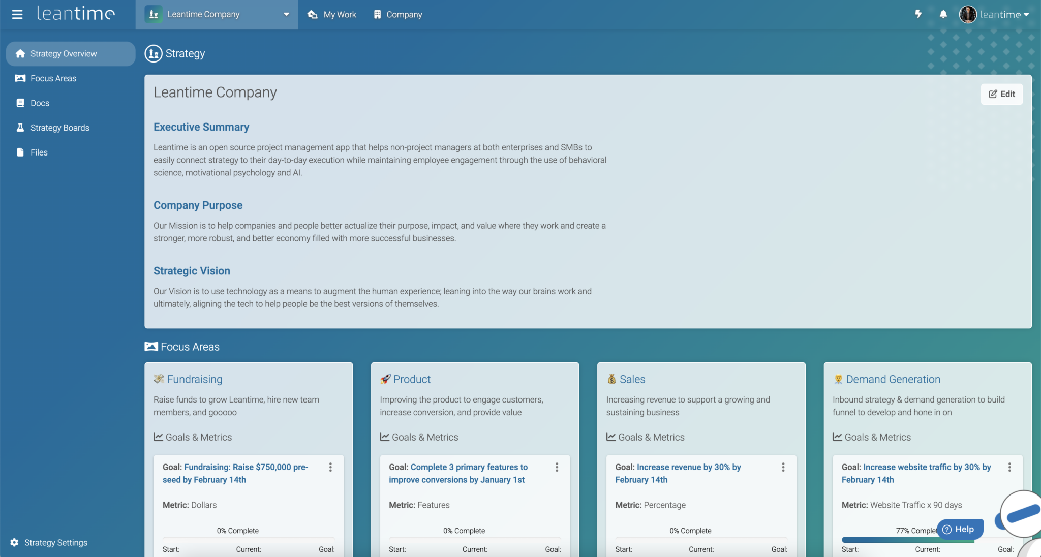 Leantime Strategies - Leantime Marketplace